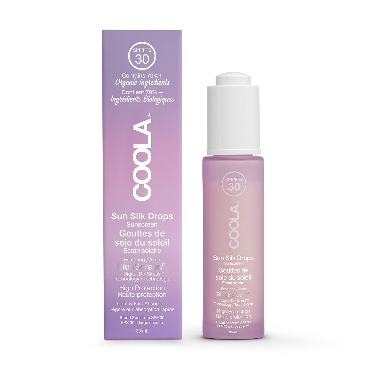 Sun Silk Drops Face Sunscreen SPF 30 – COOLA Italy