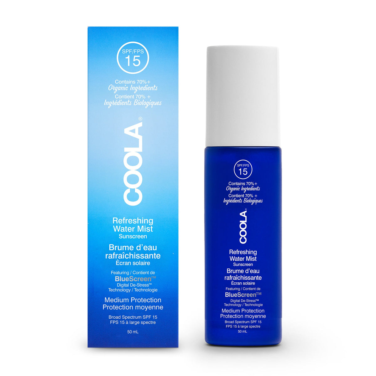 Refreshing Water Mist Face Sunscreen SPF 15 – COOLA Italy