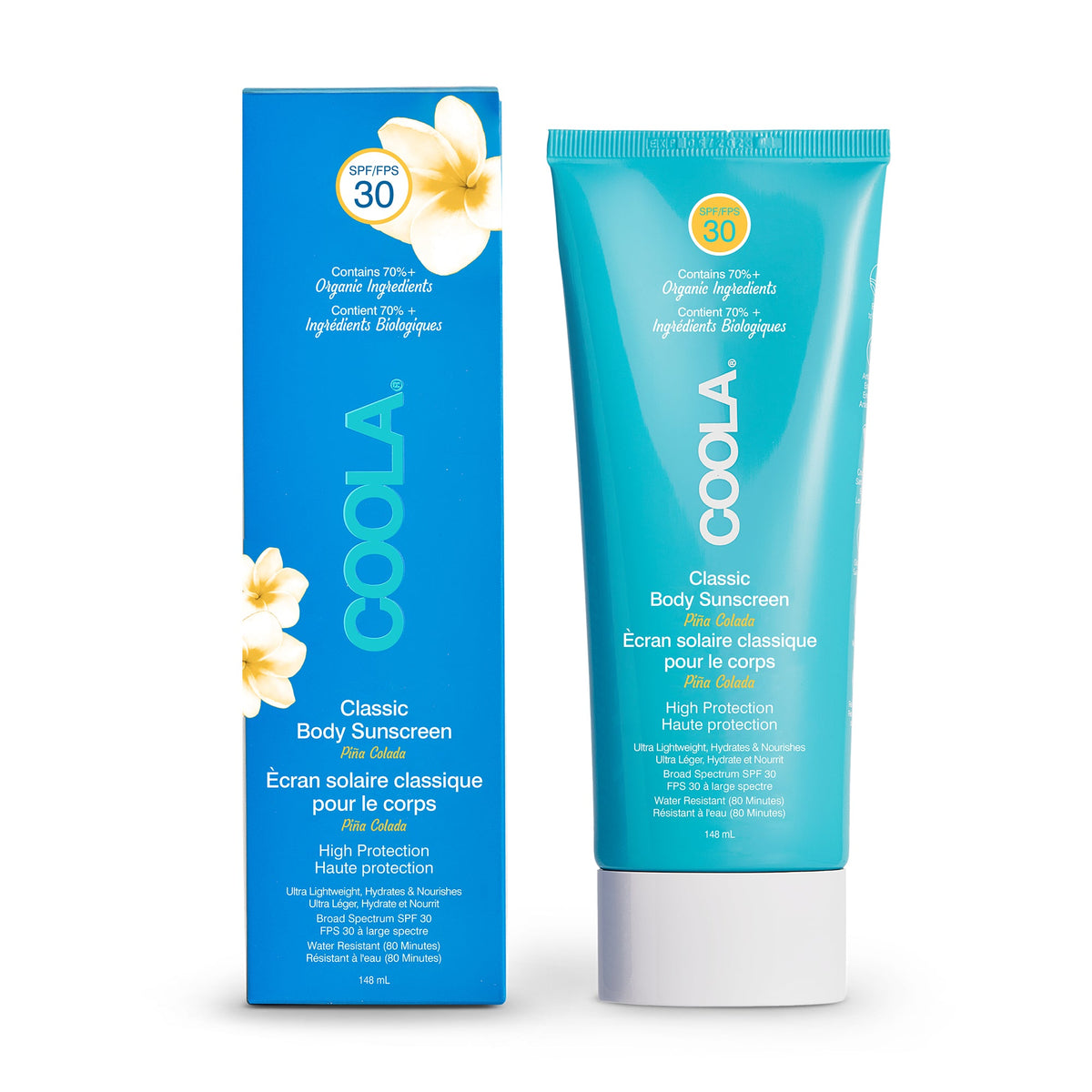 Classic Body Sunscreen Lotion SPF 30 - Piña Colada – COOLA Italy