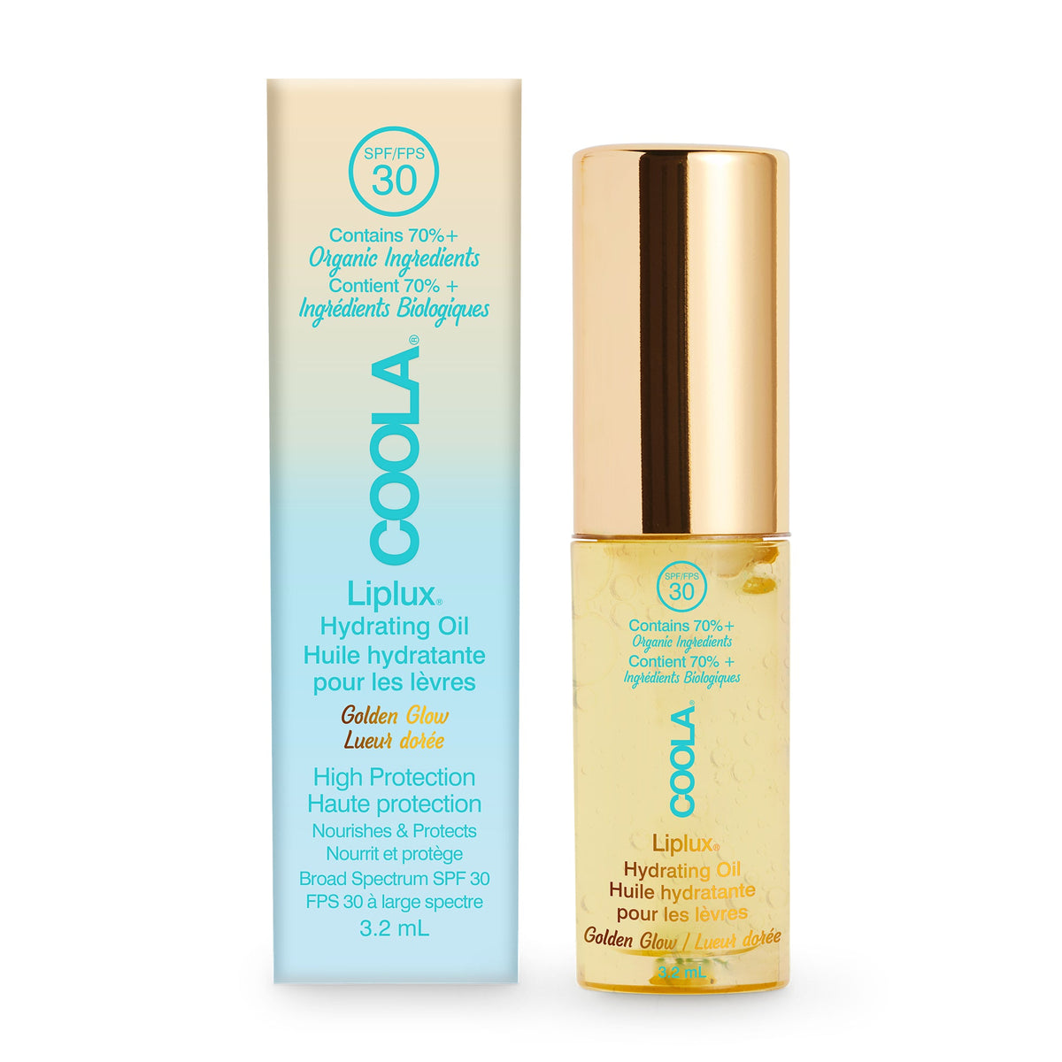Classic Liplux® Organic Hydrating Lip Oil Sunscreen SPF 30 – COOLA Italy